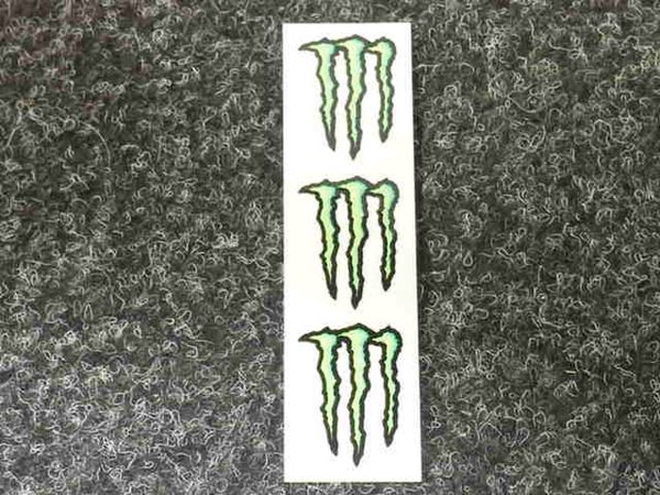 Sticker vel Monster energy 3 delig