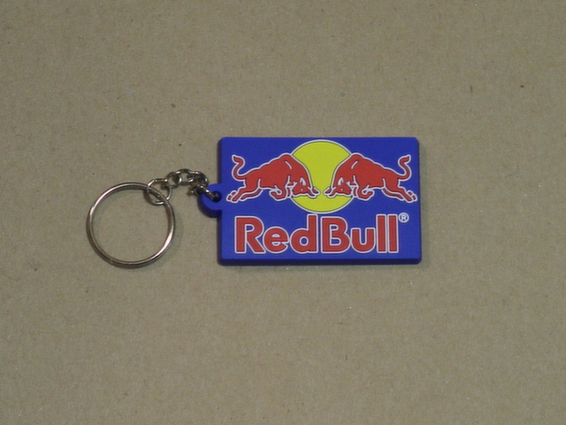 Red Bull sleutelhanger keyring blue