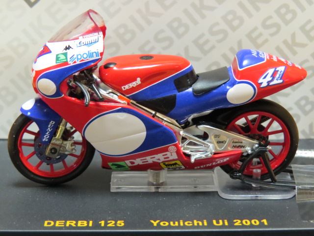 Youichi Ui Derbi 125 # 41 2001 1:24