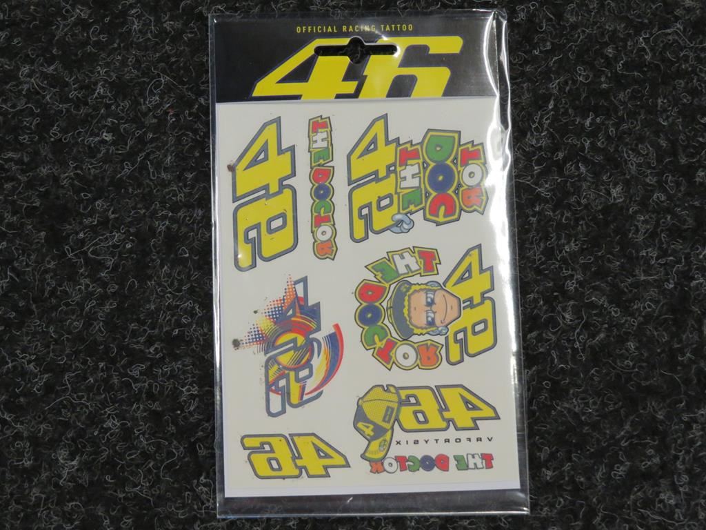 Valentino Rossi VR46 tattoo set 212703