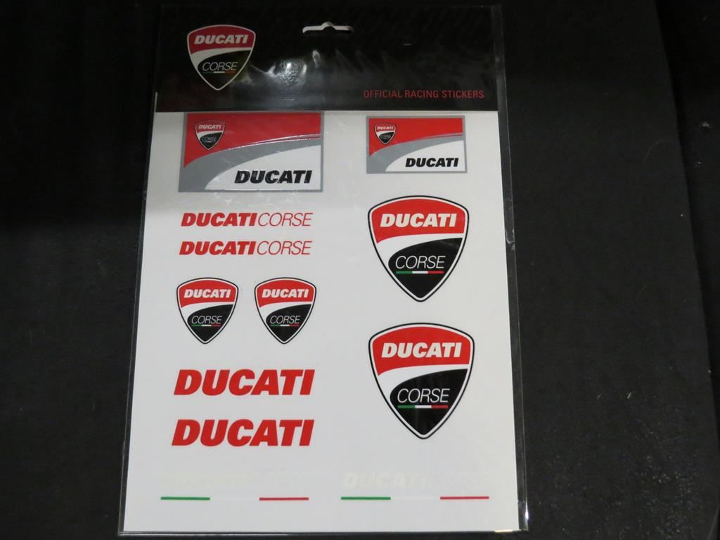 Ducati racing big stickers