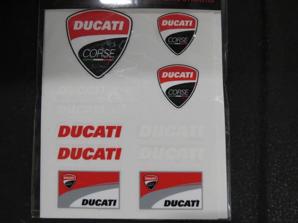 Ducati racing small stickers