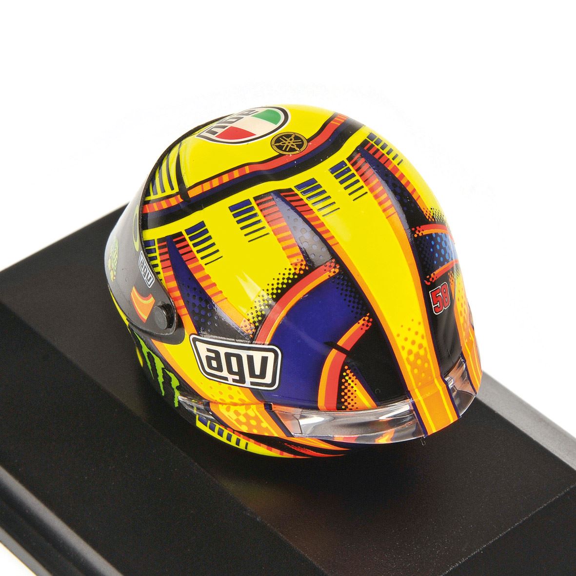 Valentino Rossi AGV helm 2015 1:8