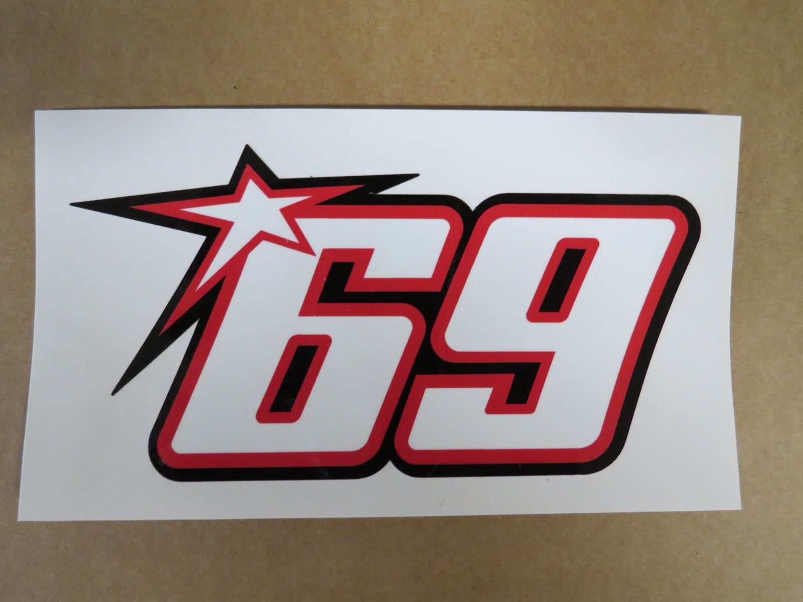 Nicky Hayden #69 sticker