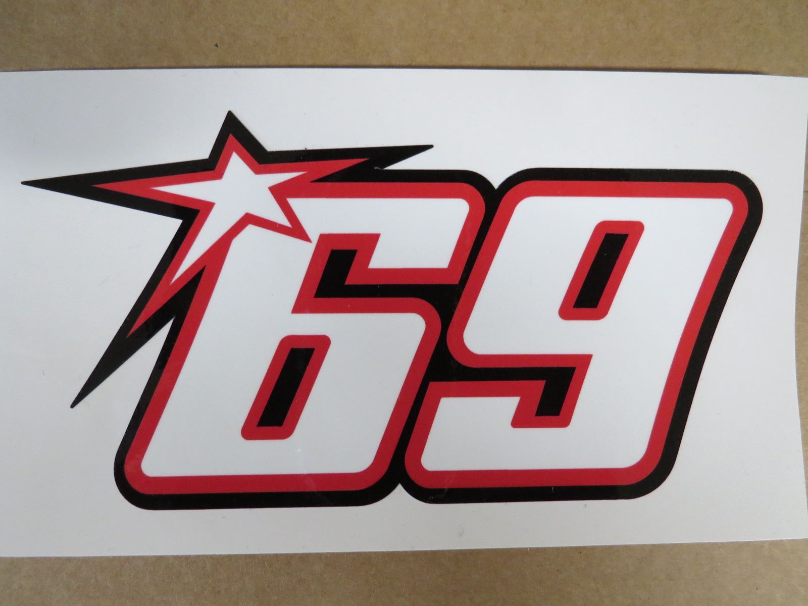 Nicky Hayden #69 sticker