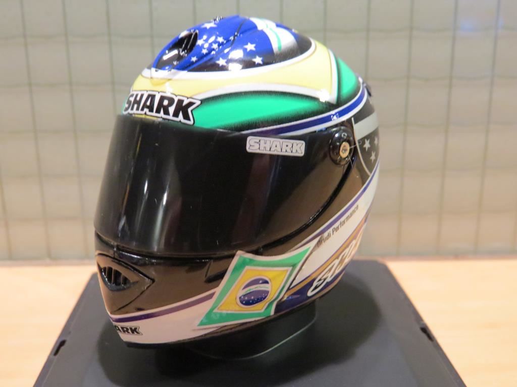 Alex Barros Shark helm 2007 1:5