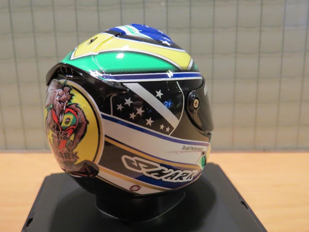 Alex Barros Shark helm 2007 1:5