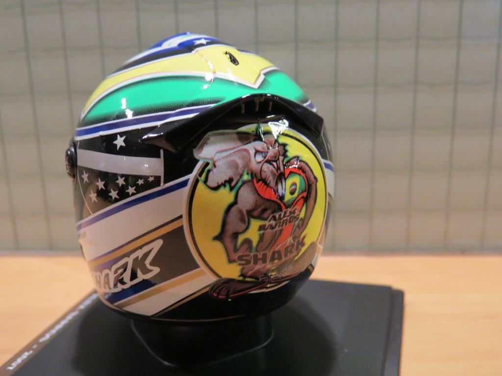 Alex Barros Shark helm 2007 1:5