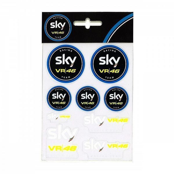 SKY VR46 racing small stickers SKUST296003