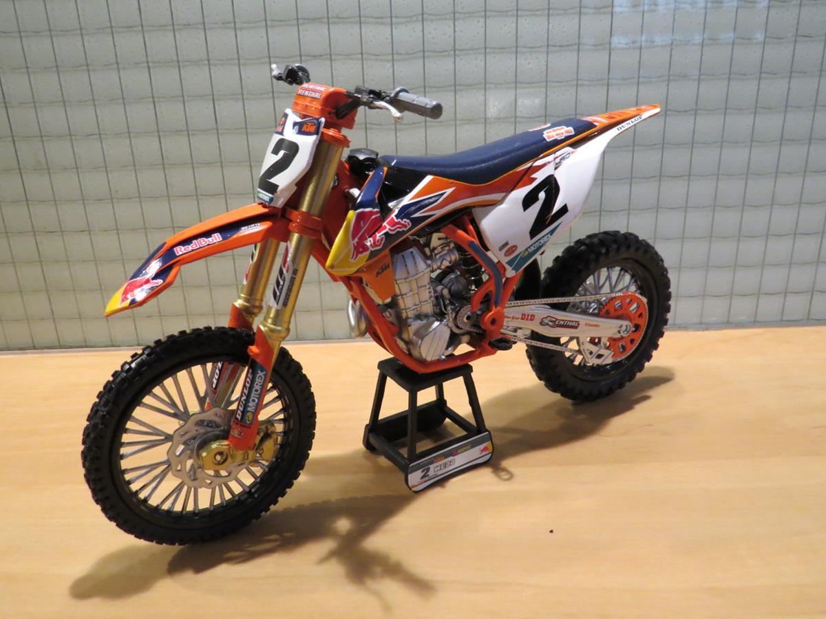 Cooper Webb KTM 450 SX-F 2019 red bull team 1:10