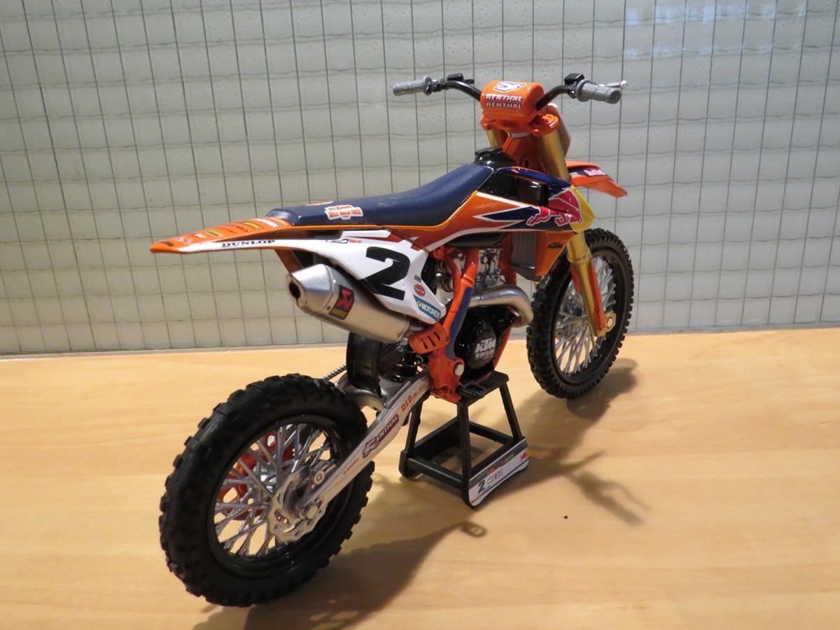 Cooper Webb KTM 450 SX-F 2019 red bull team 1:10