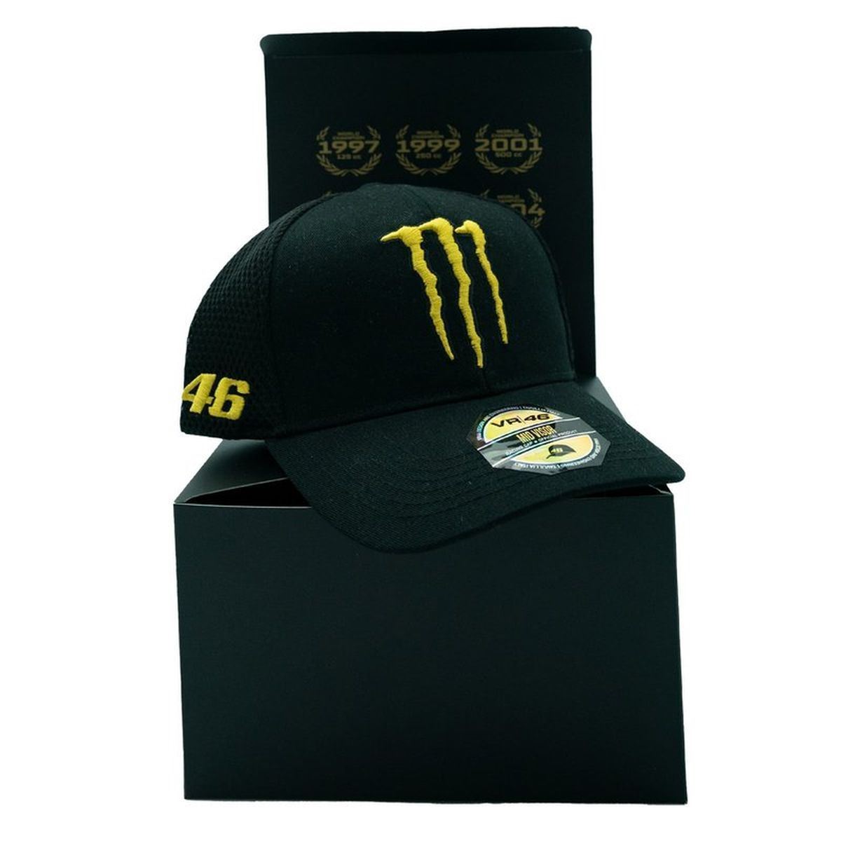 Valentino Rossi mid visor Valencia sponsor cap pet MOMCA446504