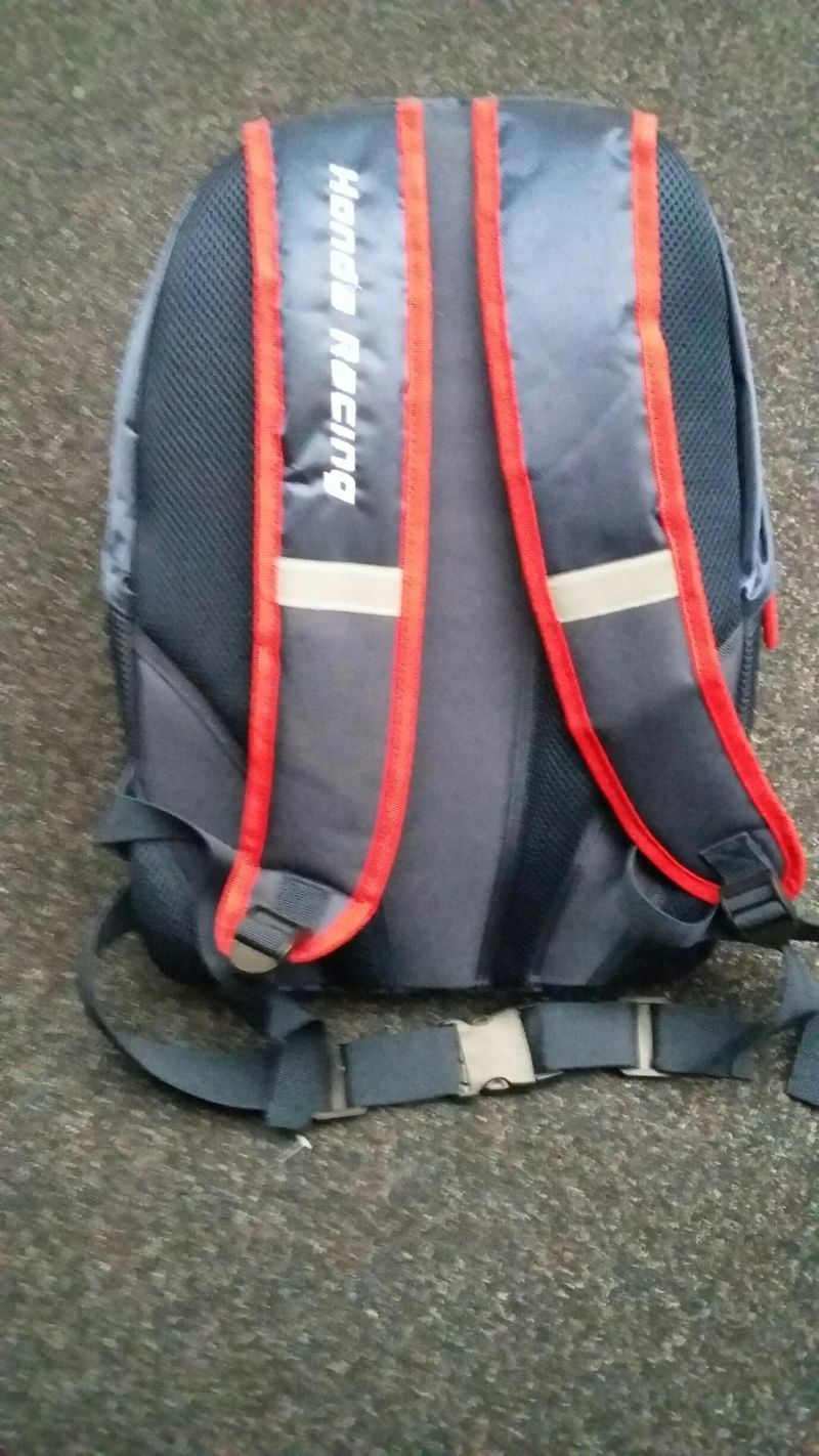 Honda racing bag backpack blue