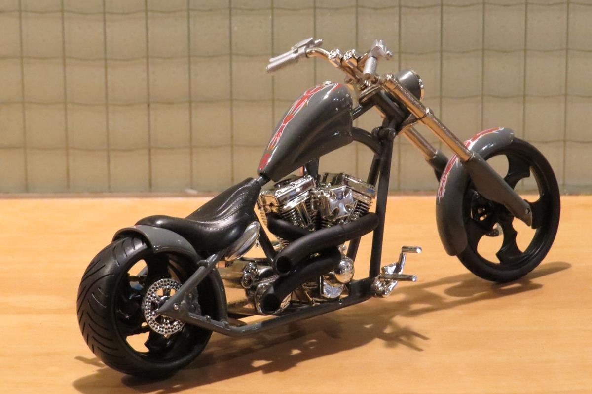 West Coast Choppers el diablo Rigid bike 1:18 diecast