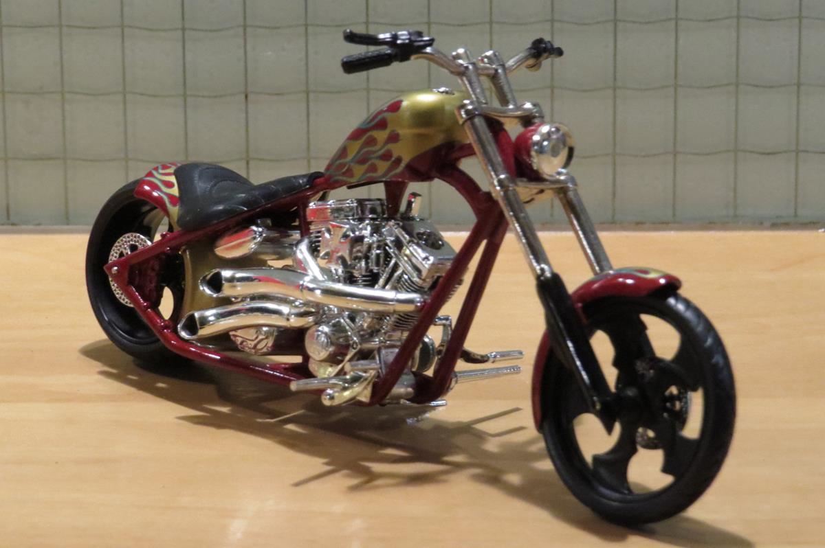 West Coast Choppers el diablo Rigid bike 1:18 diecast
