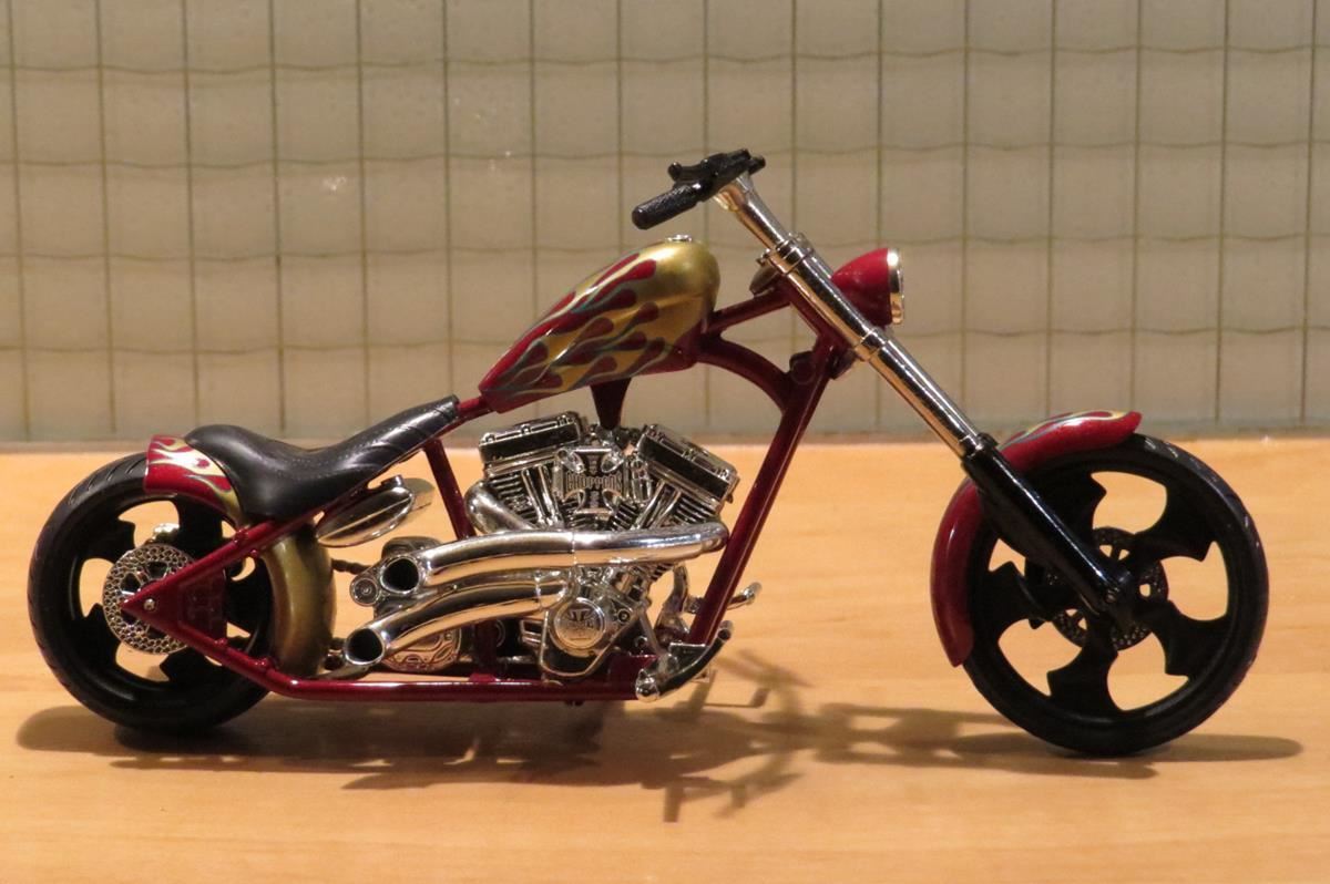 West Coast Choppers el diablo Rigid bike 1:18 diecast