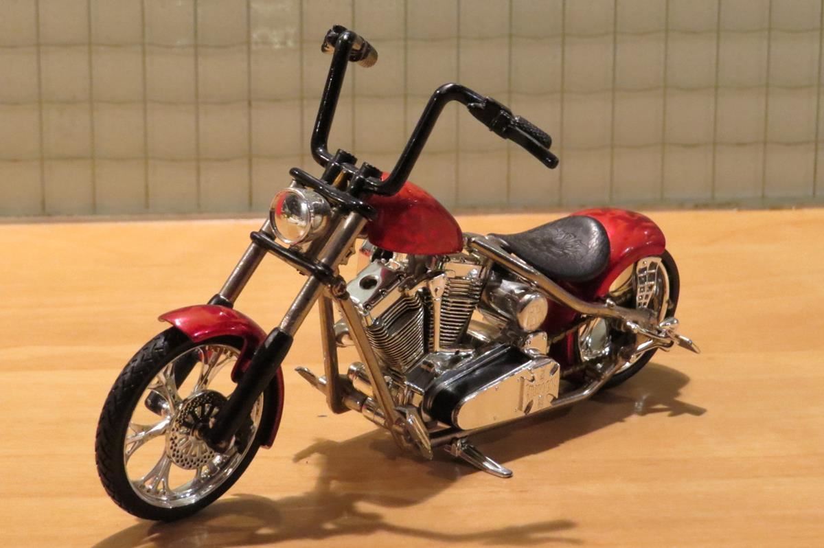 West Coast Choppers barfly bike 1:18 diecast