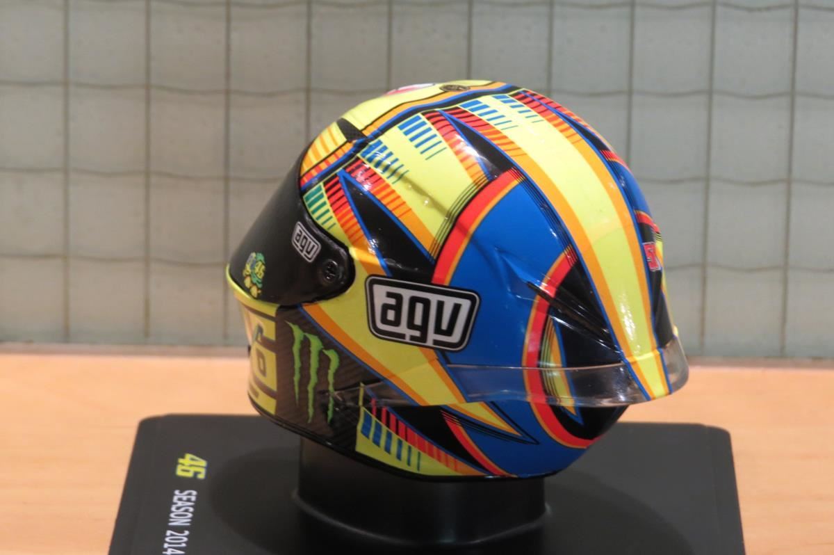 Valentino Rossi agv helmet 2014 1/5