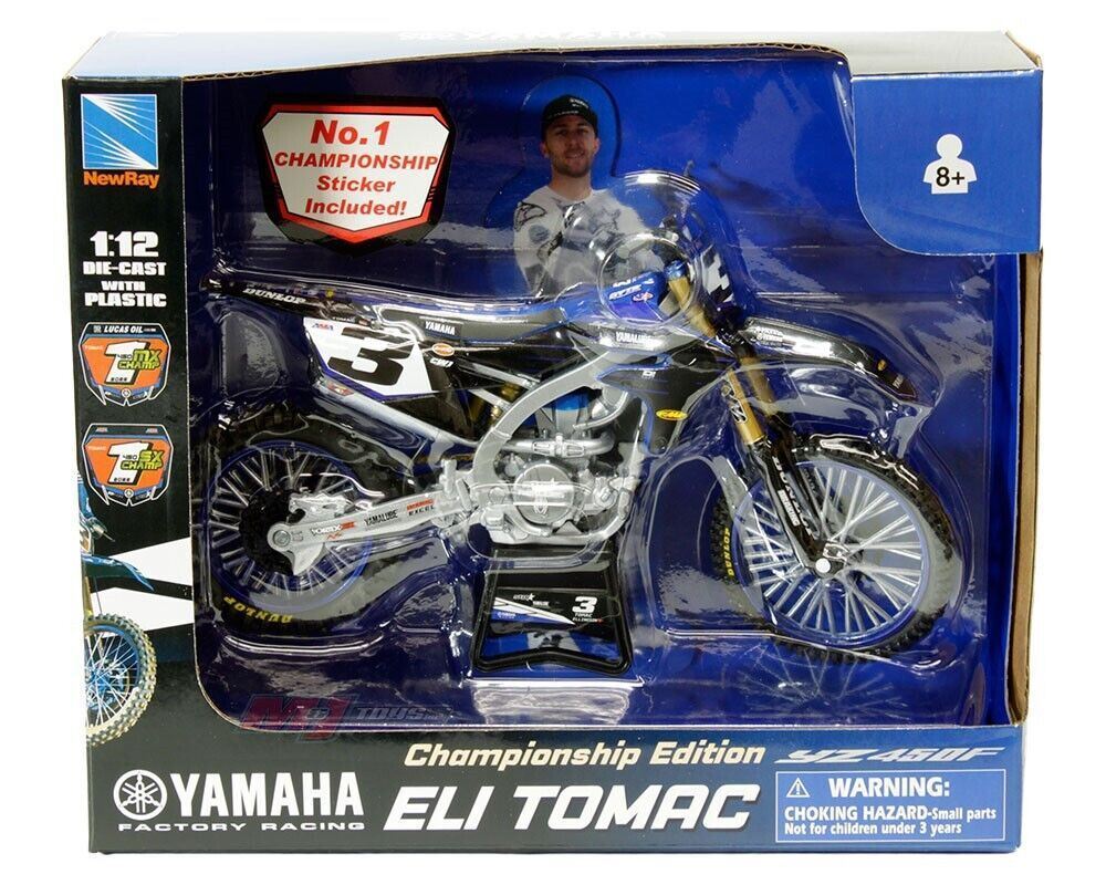 Eli Tomac #3 Yamaha YZ450F 2022 1:12 58323