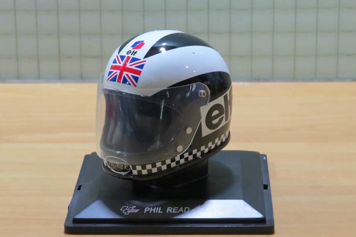 Phil Read Premier helmet 1974 1/5