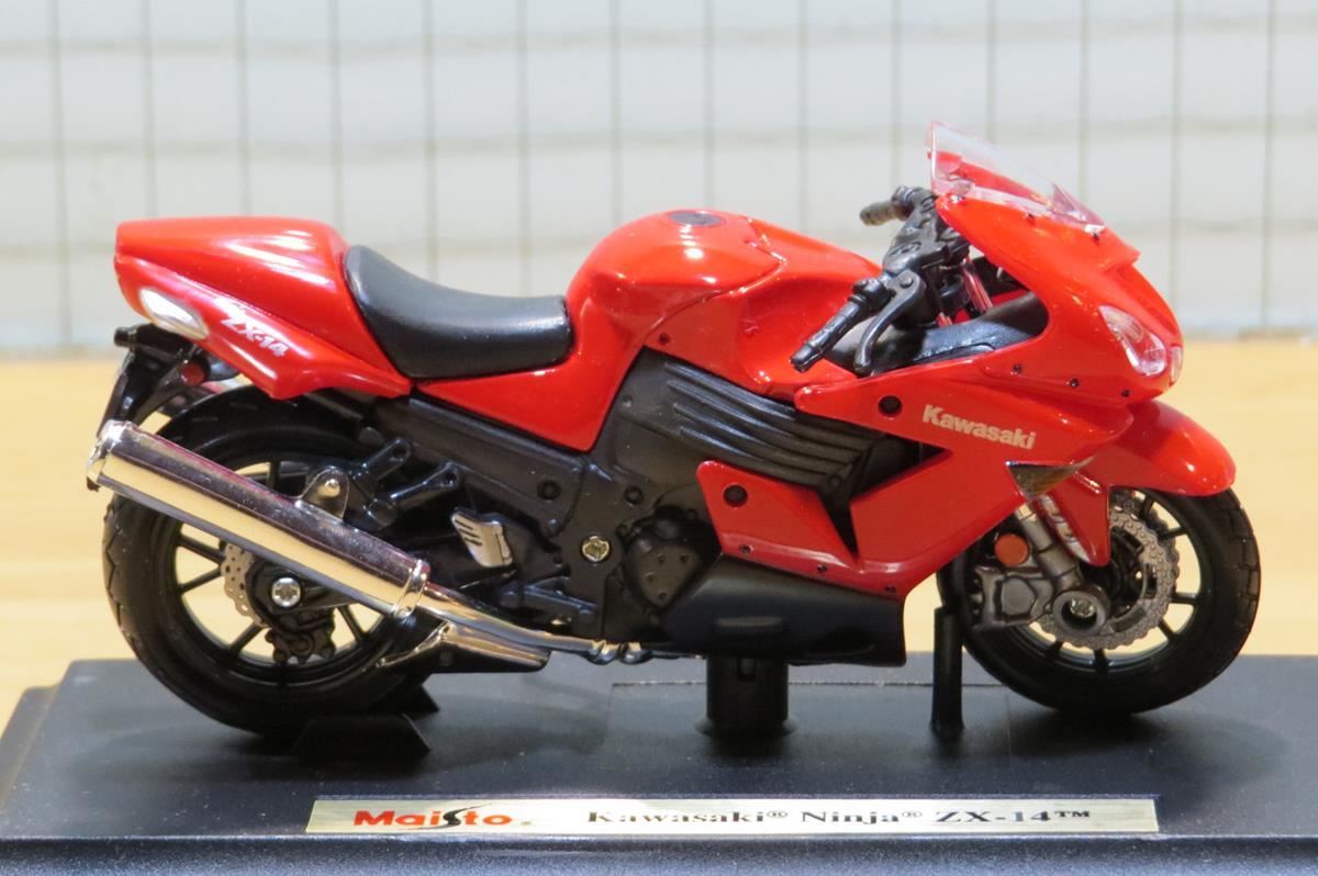 Kawasaki ZZR1400 ZX14 1:18